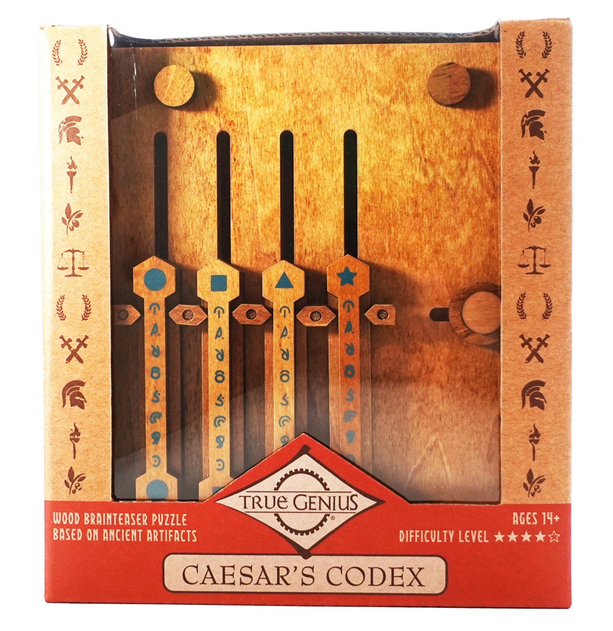Project Genius Caesars Codex Brain Teaser Puzzle – The Artisan Gift Co.