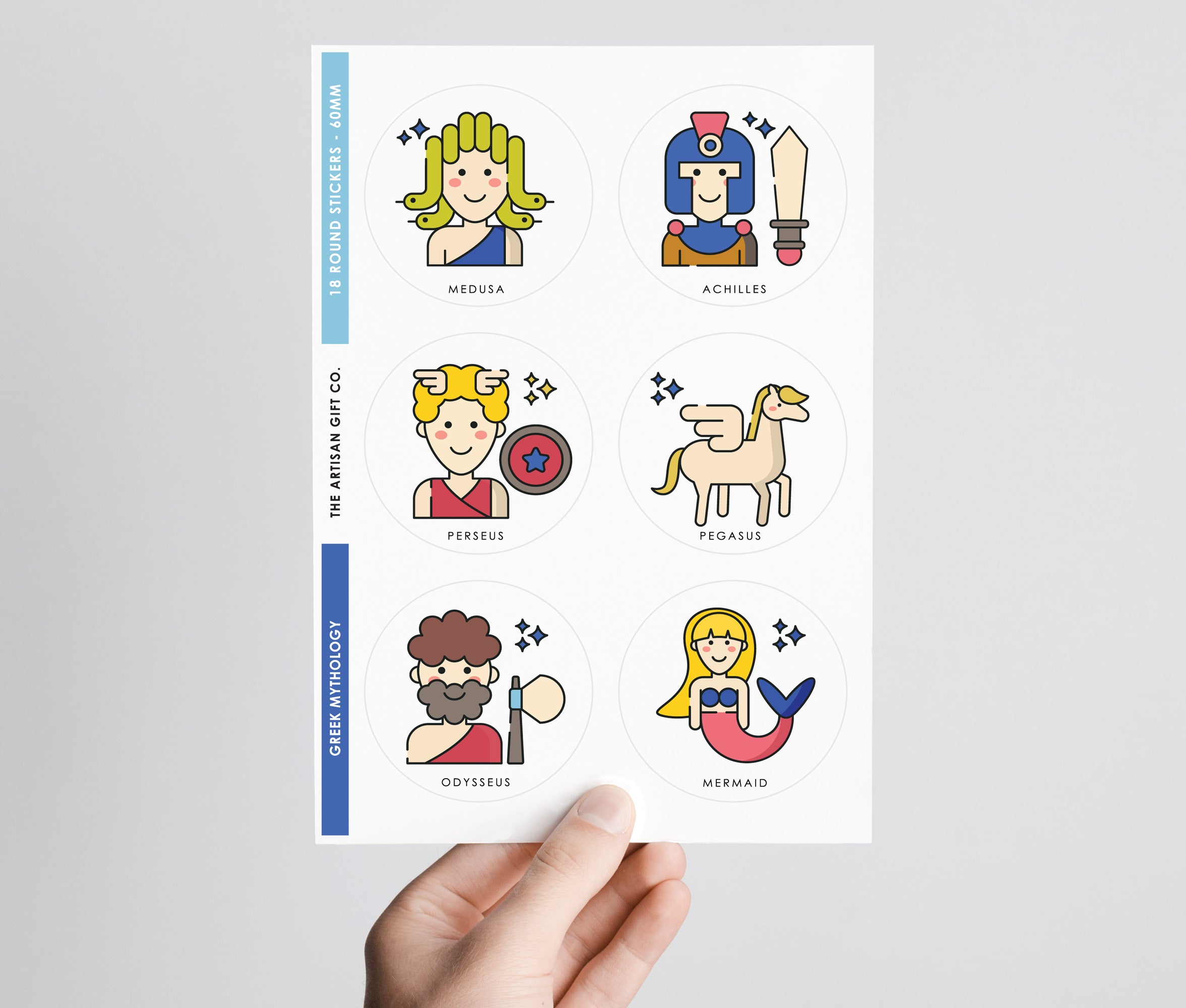 Ancient Greek Mythology - 18pc Sticker Pack – The Artisan Gift Co.